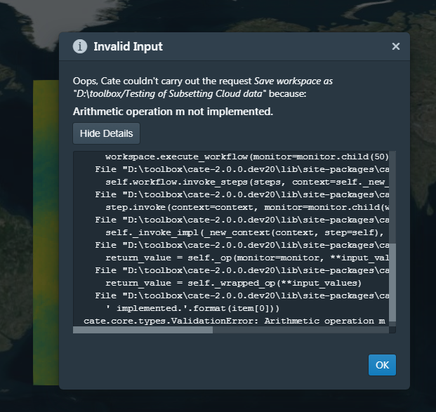 saving workspace to disk · Issue #806 · CCI-Tools/cate · GitHub