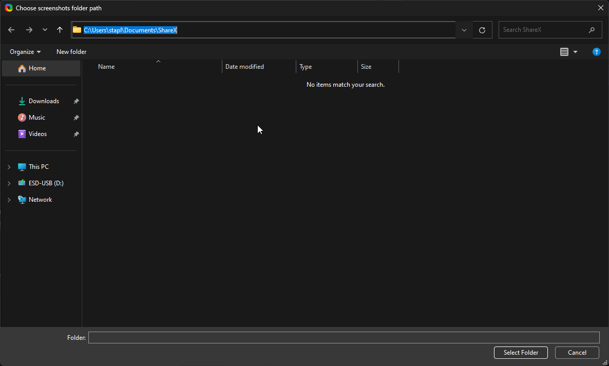 Could not find a part of the path 'C:\Program Files\ShareX\ShareX\PersonalPath.cfg'. · Issue ...