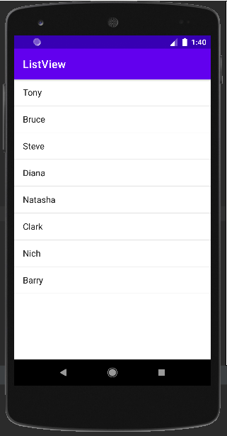 GitHub - hbakergo/ListView1: Practicing ListView on Android Studio.