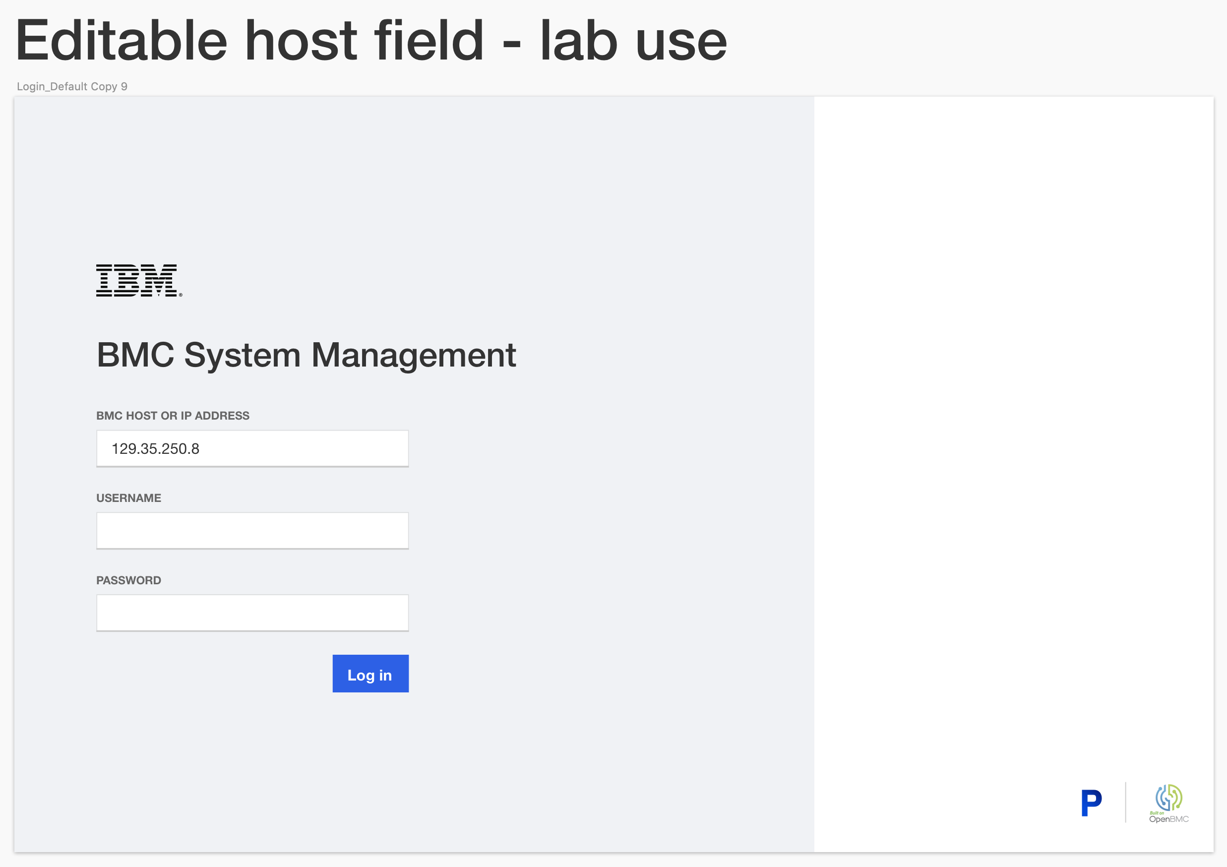 Gui Design Brand Gui As Ibm · Issue 1041 · Ibm Openbmc Dev · Github