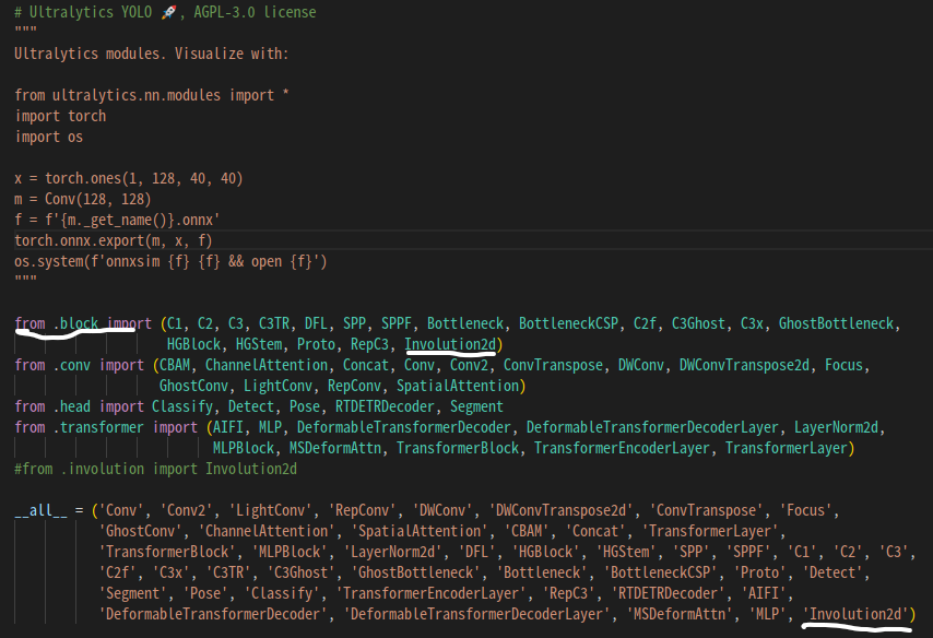 Add custom module block to YOLOv8 · Issue #3564 · ultralytics/ultralytics · GitHub