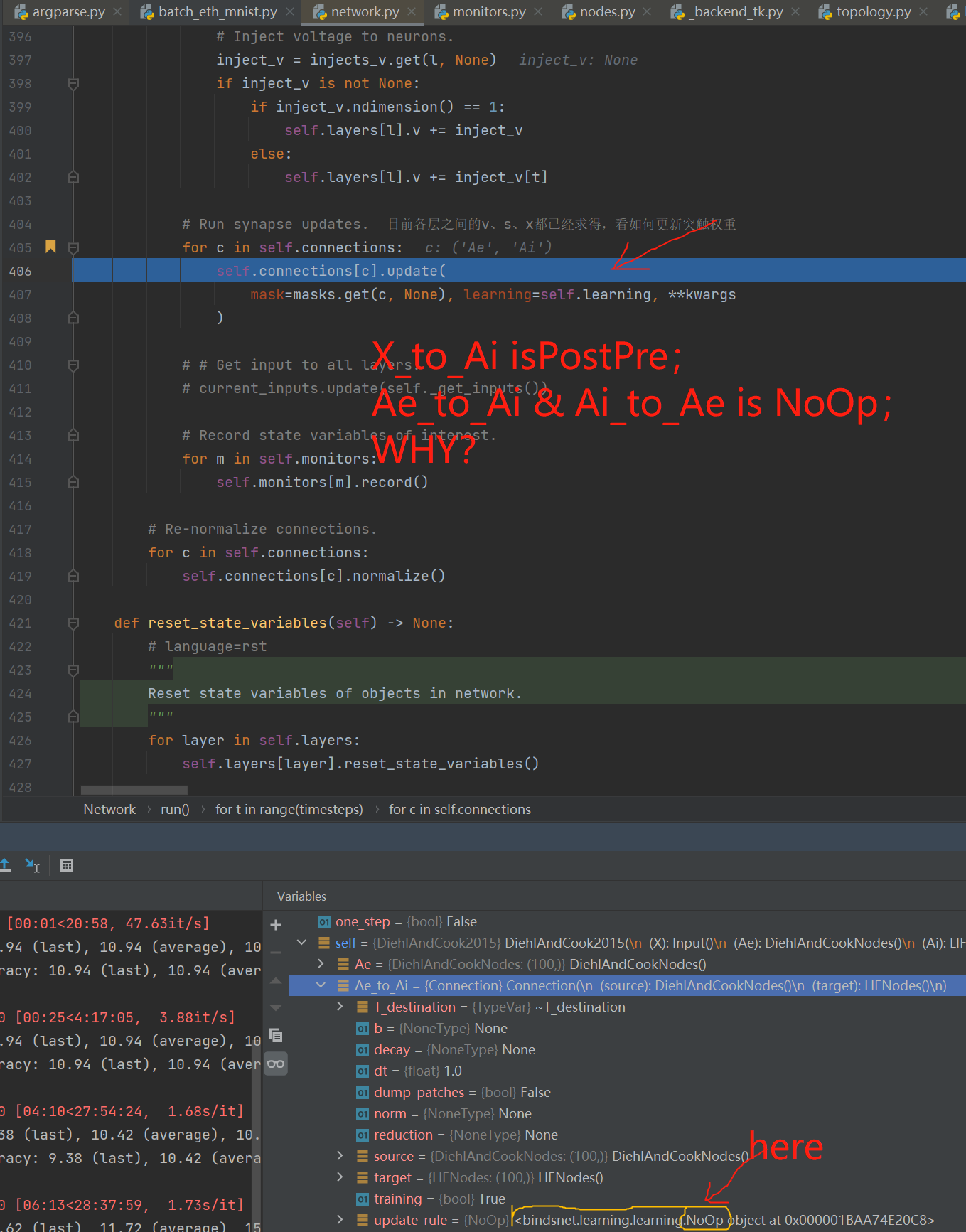 Weight updating in "batch_eth_minst.py" · Issue #525 · BindsNET/bindsnet · GitHub