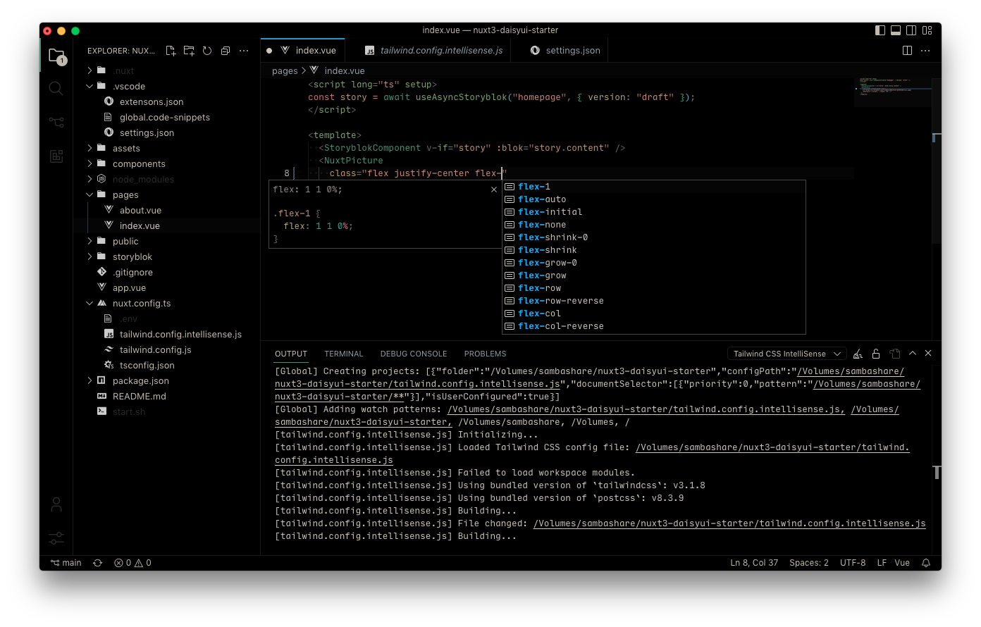 Tailwind Intellisense not works || Error [ERR_REQUIRE_ESM]: require() of ES Module · Issue #1455 ...