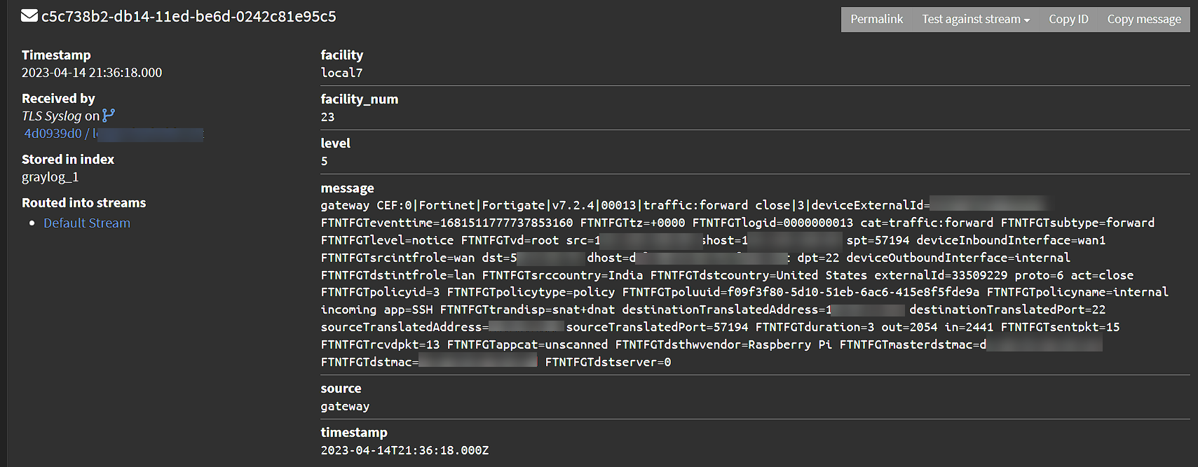 Multiple CEF messages are treated as one long timestamp field when a TCP CEF input is used, but ...