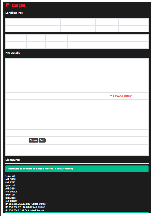 Improper colors in the summary report PDF · Issue #1543 · kevoreilly/CAPEv2 · GitHub