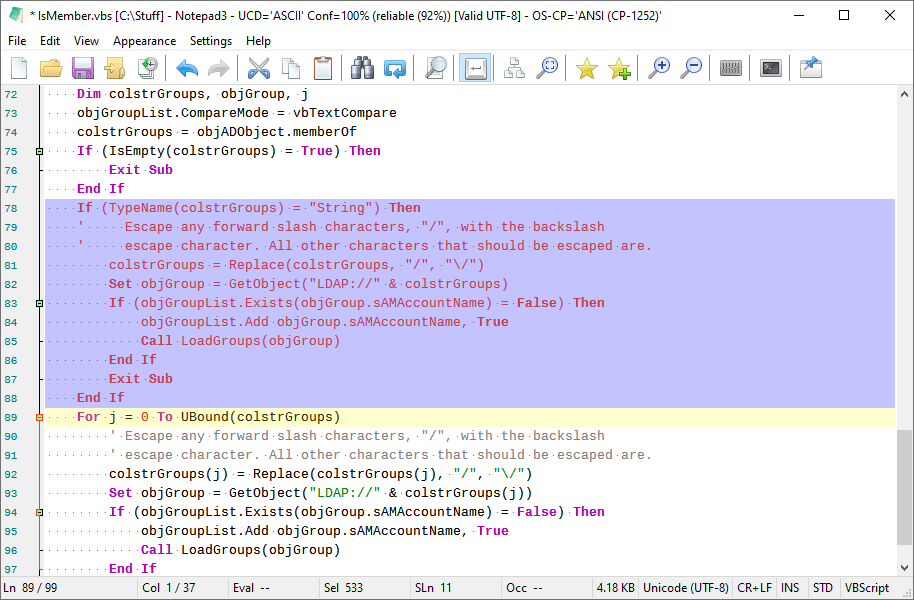 Feature Request: Line Comment (Toggle) to toggle each selected line ...