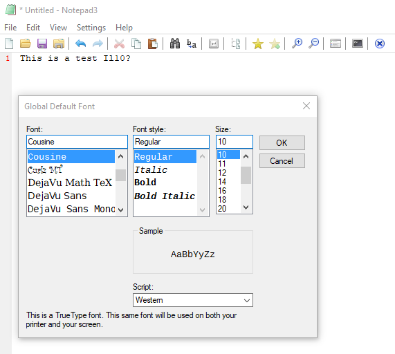 Font and schemes · Issue #236 · rizonesoft/Notepad3 · GitHub