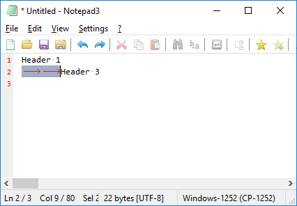 Unindent does not work after selecting all text · Issue #344 · rizonesoft/Notepad3 · GitHub