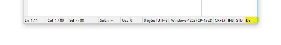 Status Bar: overhaul · Issue #451 · rizonesoft/Notepad3 · GitHub