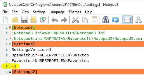 "Insert Tabs as Spaces" setting not persistent · Issue #1103 · rizonesoft/Notepad3 · GitHub