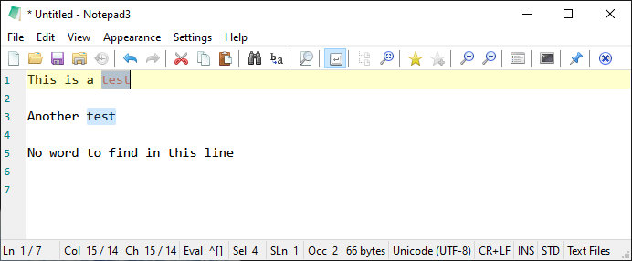Are there any trick/option for search and mark all lines with same word ? · Issue #1941 ...