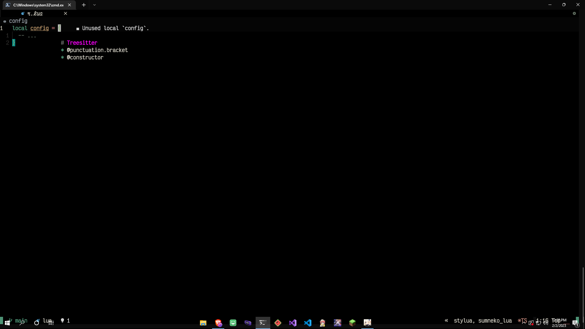 @constructor overriding other captures · Issue #4262 · nvim-treesitter/nvim-treesitter · GitHub