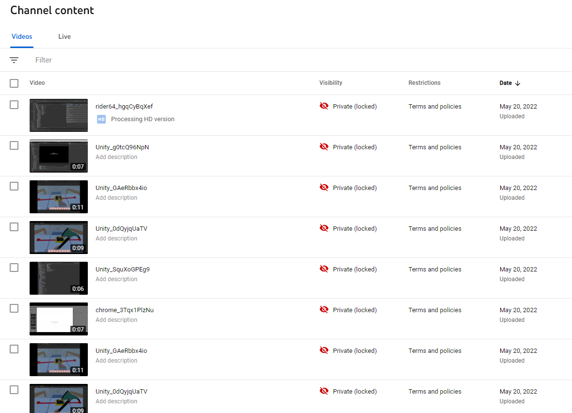 After Uploading To Youtube Video Is Blocked · Issue 6262 · Sharexsharex · Github