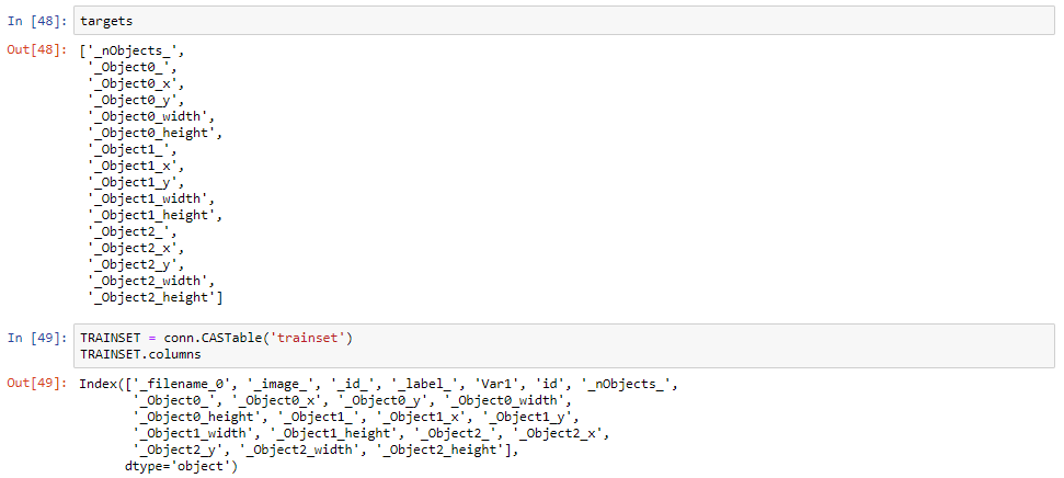 Object Detection Example Invalid Object Detection Variable List · Issue 92 · Sassoftware