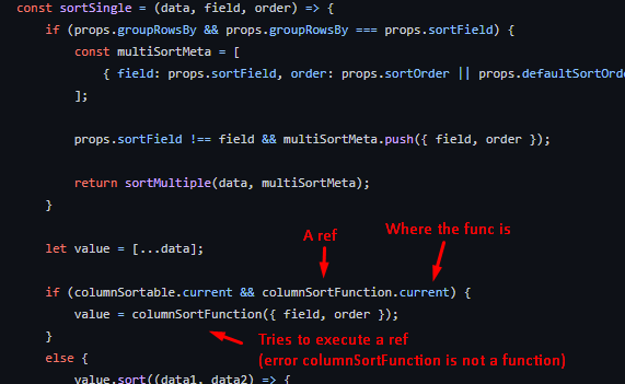 Datatable Custom Sort Functions Throw Errors In Single Sort Mode · Issue 2821 · Primefaces