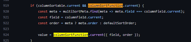 Datatable Custom Sort Functions Throw Errors In Single Sort Mode · Issue 2821 · Primefaces 4546