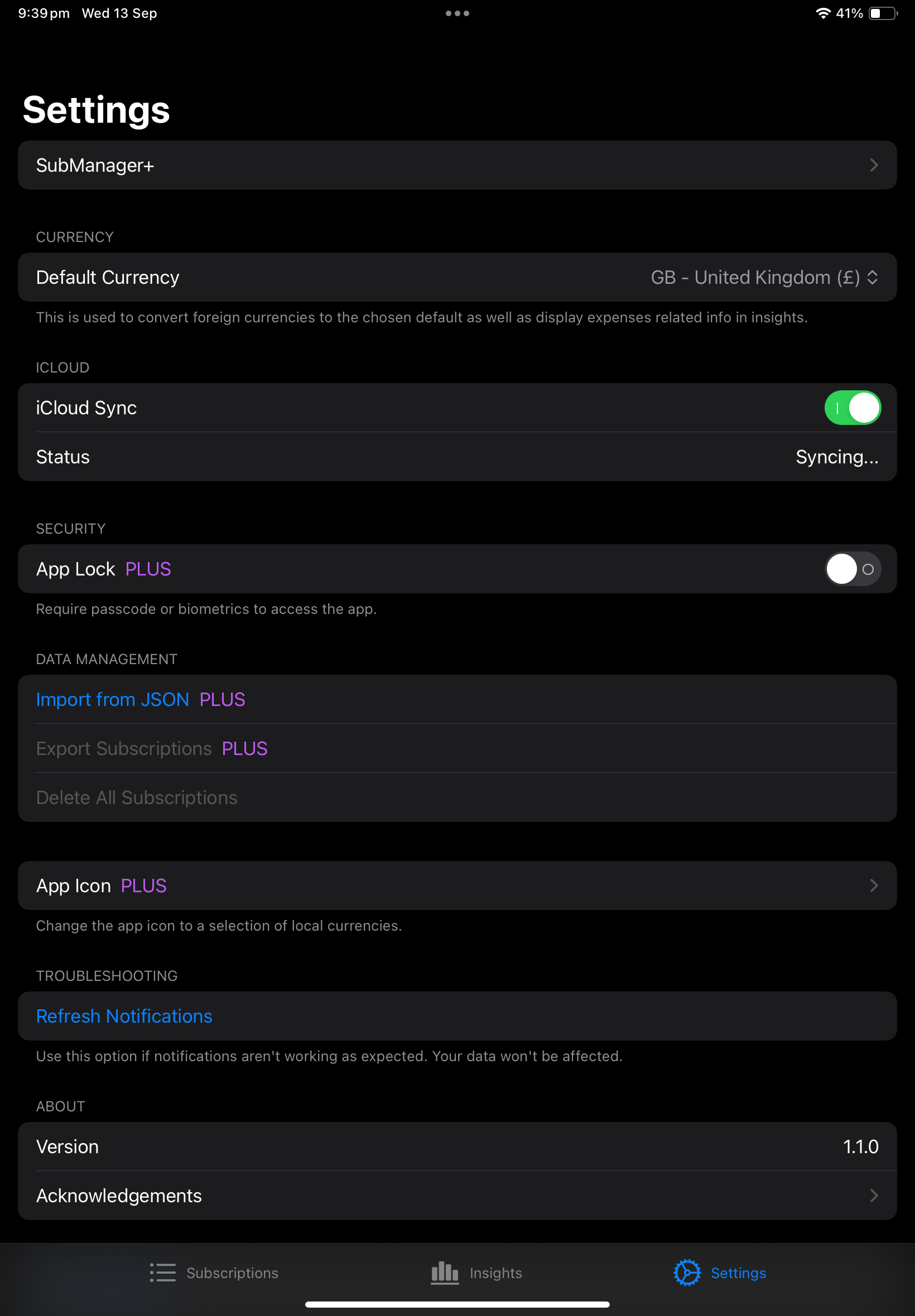 Status stuck on “Syncing” in iOS 17 · Issue #19 · ggruen/CloudKitSyncMonitor · GitHub
