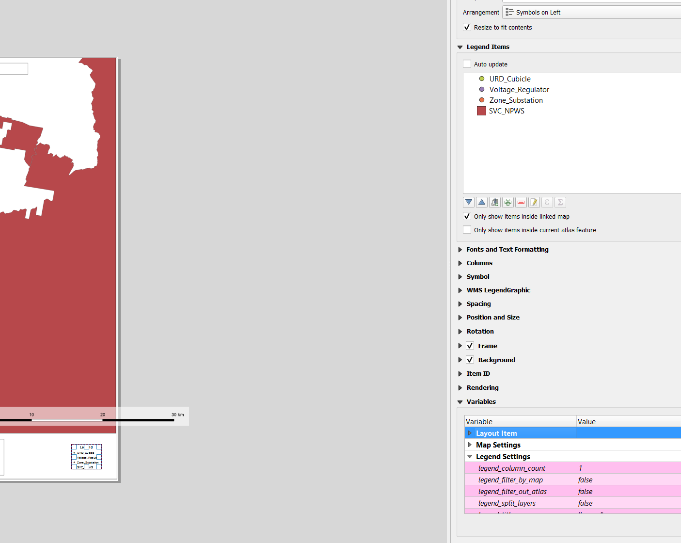 Layout Manager Legend Only Show Items In Linked Map Not Working · Issue 36161 · Qgisqgis