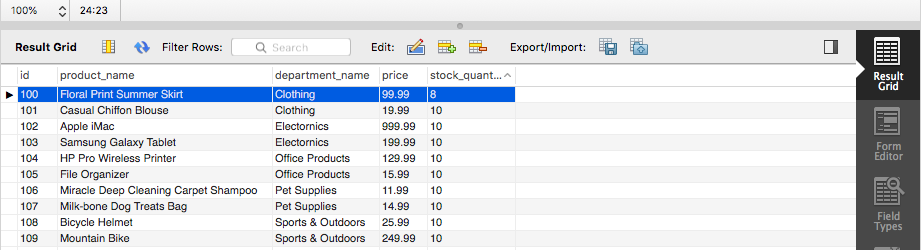 bamazon | Bamazon is an Amazon-like storefront displayed through the Terminal using node.js and ...