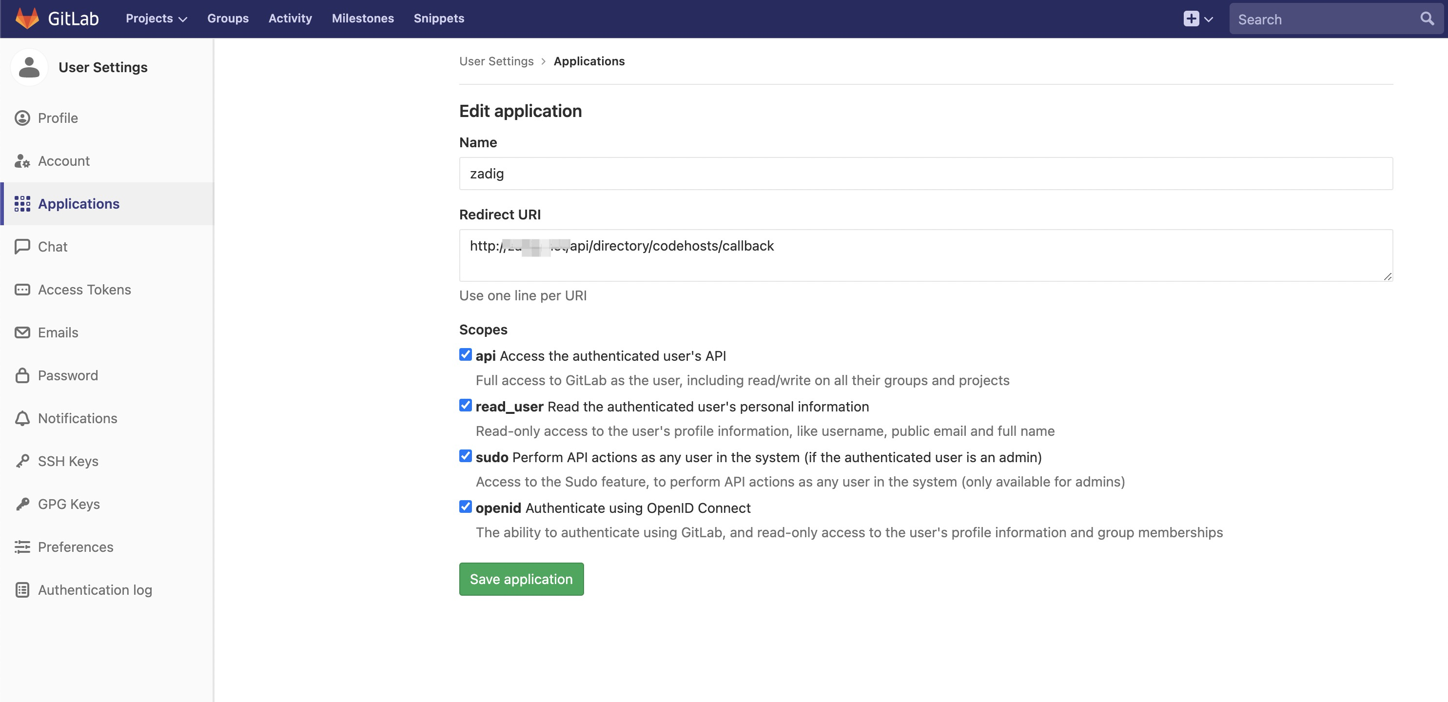 [bug]GitLab authorization failure · Issue #797 · koderover/zadig · GitHub
