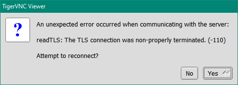 Winvnc server nightly build crashes with "wrong JPEG library version ...