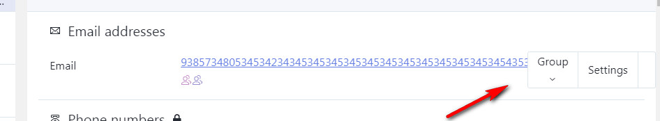 Incorrect handling of contacts with long names and email addresses ...