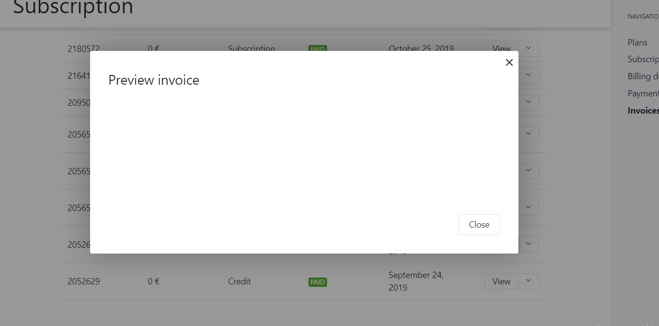 "Preview invoice" function doesn't output anything · Issue #201 ...