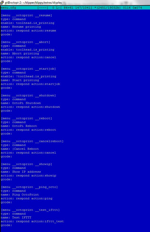Implementation Of M118 For Custom Action Commands · Issue 845 · Klipper3d Klipper · Github