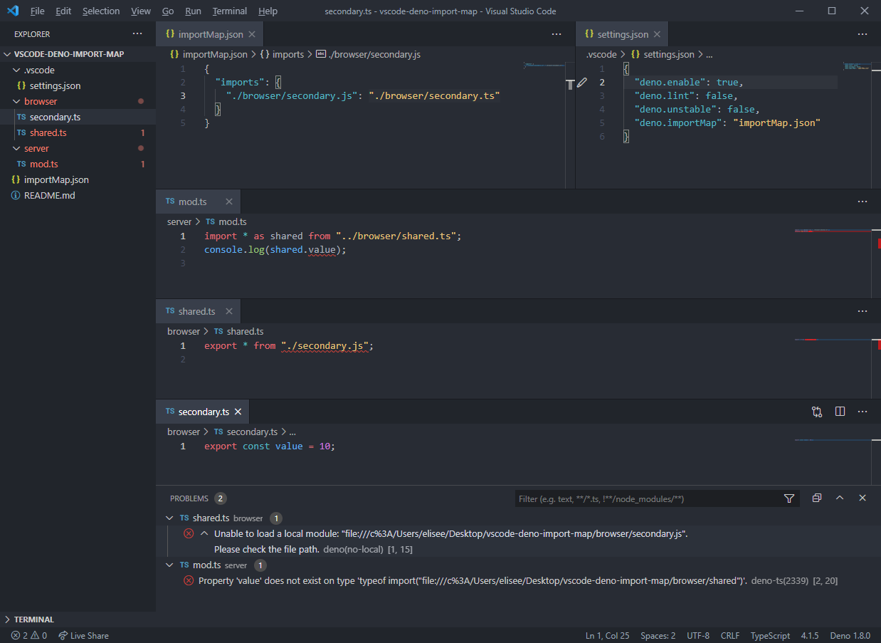 lsp: Extension reports spurious errors on Windows because of path ...