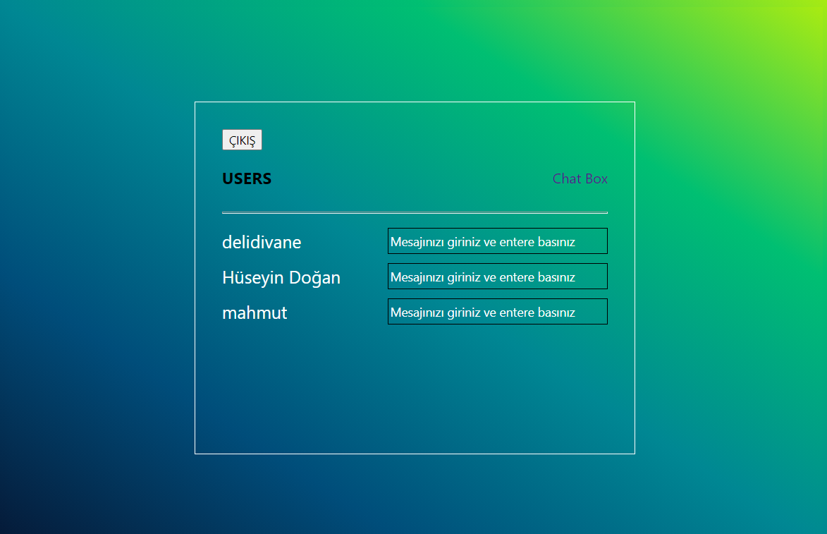GitHub - YilmazKadan/Php-And-Socket.io-Realtime-Chat-System: This project is PHP, MYSQL and ...