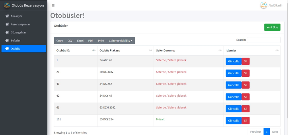 Github Yilmazkadanlaravel Oracledb Otobus Rezervasyon Sistemi Laravel Ve Oracle Db Otobüs