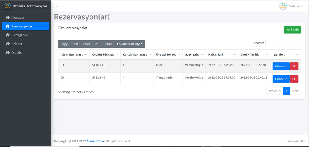 GitHub - YilmazKadan/Laravel-oracledb-otobus-rezervasyon-sistemi ...