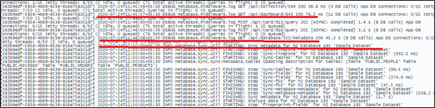 Issue With Api Call Get Apidatabasexxxmetadata · Issue 12991 · Metabasemetabase · Github