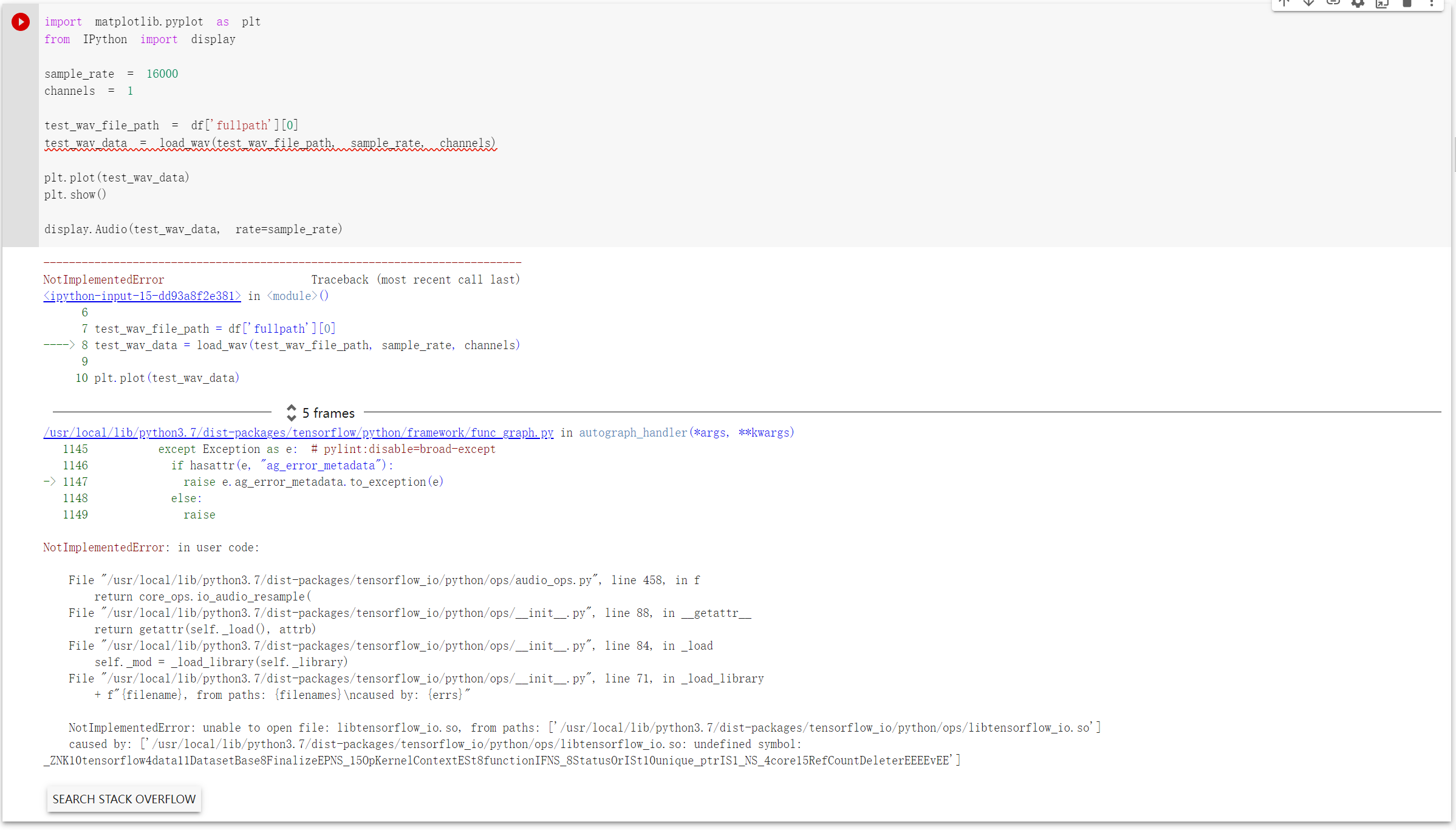 Test Wav Data Is Not Working · Issue 5 · Armdeveloperecosystem Ml Audio Classifier Example For