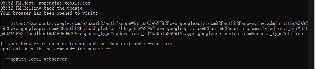 The authentication flow has completed.就没有反应了 · Issue #113 · SeaHOH/GotoX · GitHub