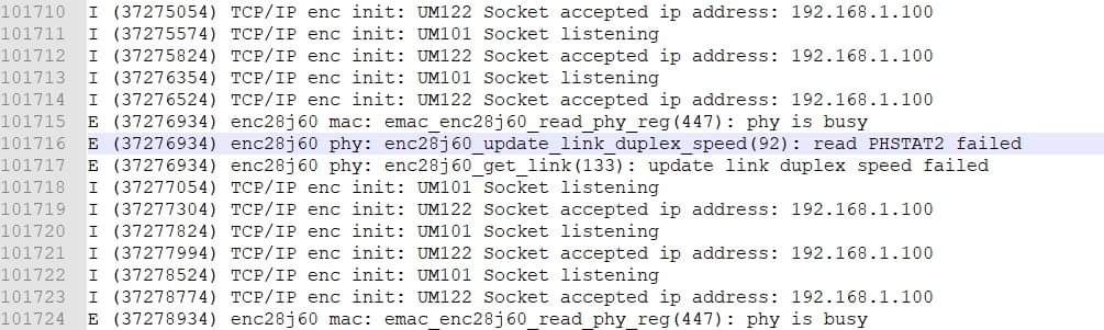 Enc28j60 hangs. PHSTAT2 failed (IDFGH-5368) · Issue #7117 · espressif ...