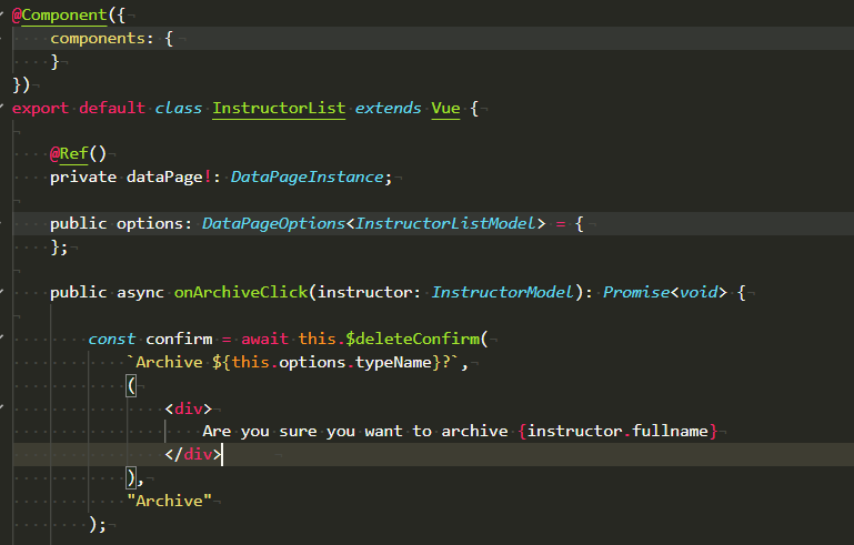 Syntax Highlighting For Langtsx Is Wonky · Issue 2877 · Vuejsvetur