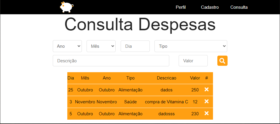 GitHub - ODansilva/Projeto-Financas-React: practical project react