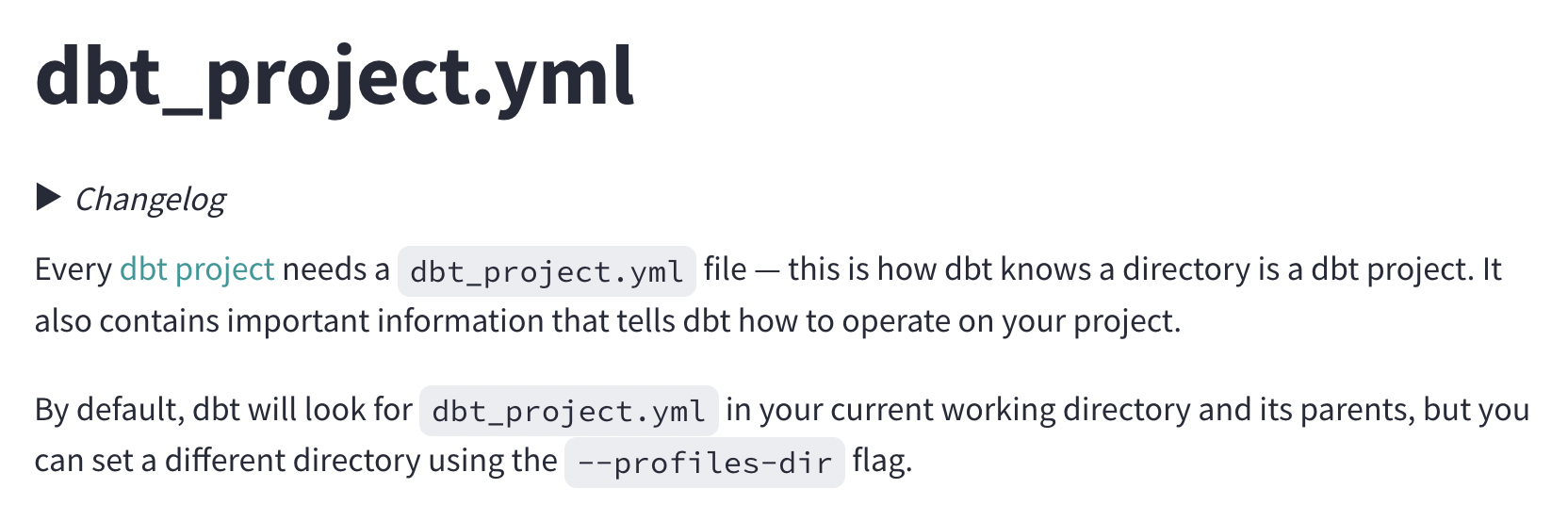 `--project-dir` and `DBT_PROJECT_DIR` · Issue #3053 · dbt-labs/docs.getdbt.com · GitHub