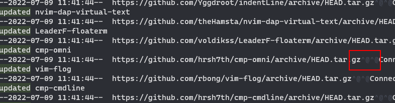 ^@ signs in JetpackStaus · Issue #71 · tani/vim-jetpack · GitHub