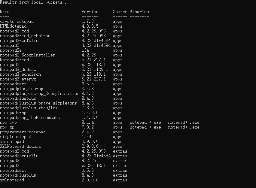 建议递交到scoop · Issue #52 · cxasm/notepad-- · GitHub