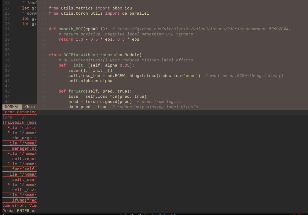 g:Lf_PopupPreviewPosition = 'bottom' caused errors in vim9. · Issue #1013 · Yggdroot/LeaderF ...
