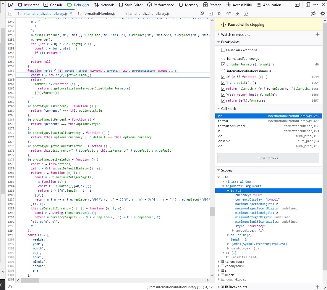 Lightning Formatted Number Currency Symbol Is Not Displayed In Specific Conditions · Issue