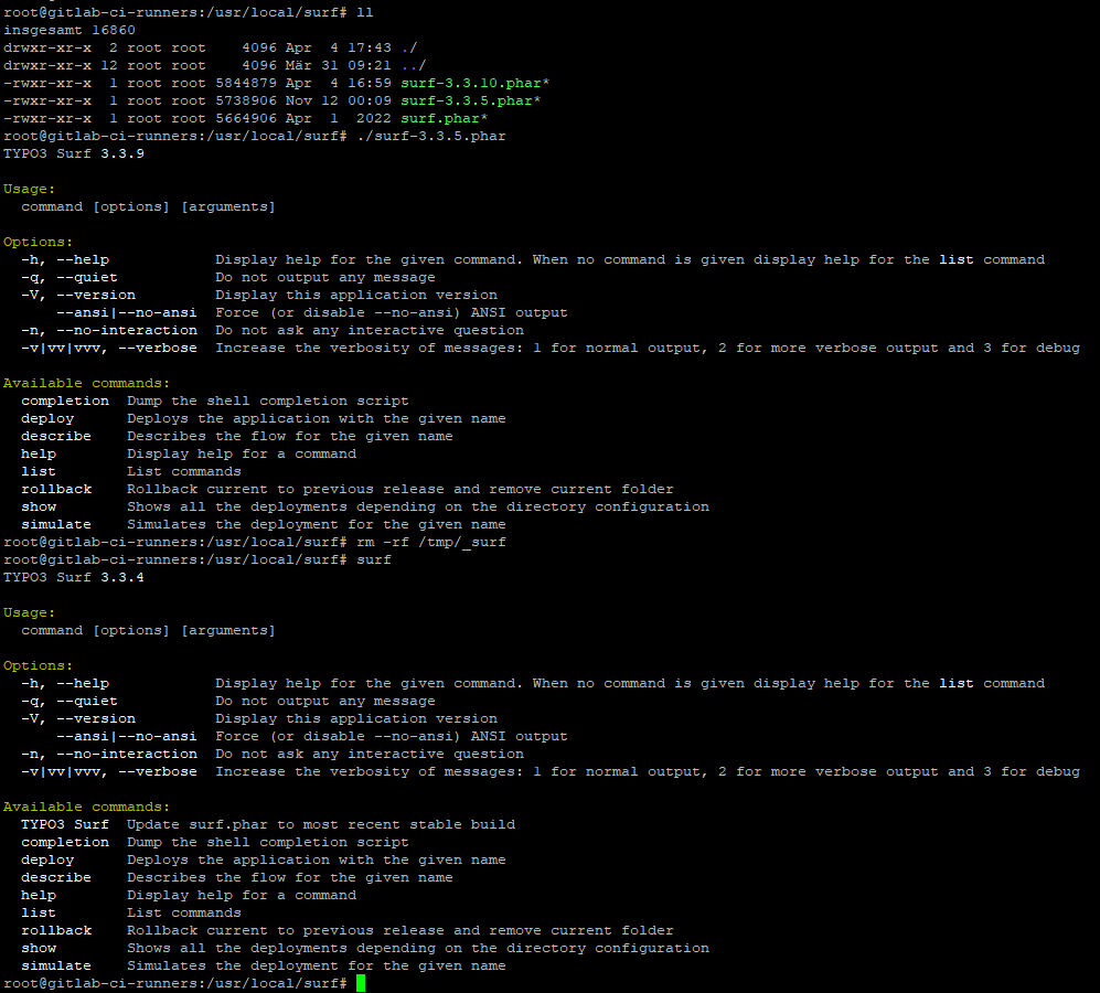 Uncaught Error: Class 'TYPO3\Surf\Command\SelfUpdateCommand' not found · Issue #735 · TYPO3/Surf ...