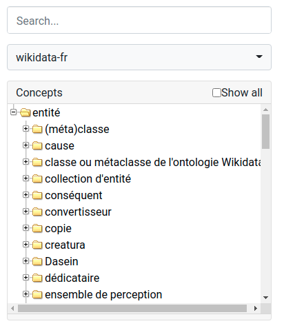 Unable to config and receive Wikidata (fr) Knowledge Base ...