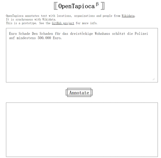 error with German word 'Wohnhaus' · Issue #40 · opentapioca/opentapioca · GitHub