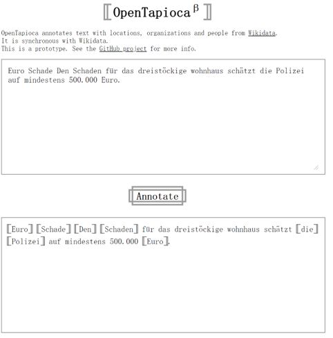 error with German word 'Wohnhaus' · Issue #40 · opentapioca/opentapioca · GitHub