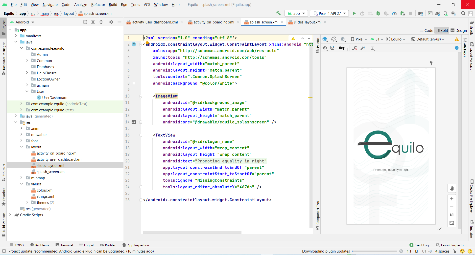 GitHub - AHAAkumbom/equilo_app