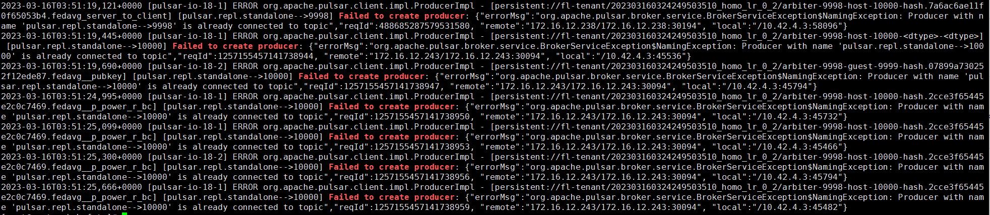 KubeFATE v1.10运行三方任务时，三方之间无法通过pulsar通信，pulsar无法创建生产者 · Issue #4695 · FederatedAI/FATE · GitHub