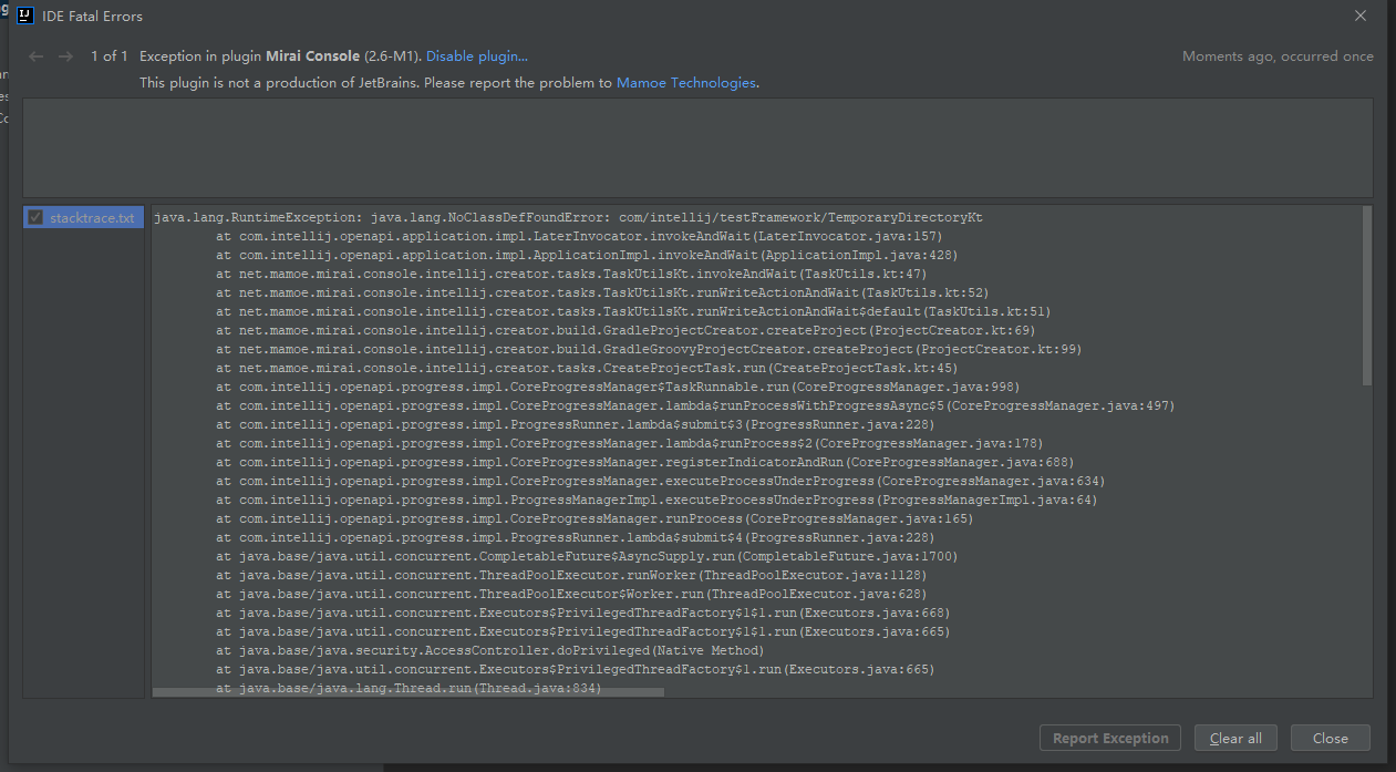 idea插件在2021.1 RC无法正常运行 · Issue #323 · mamoe/mirai-console · GitHub